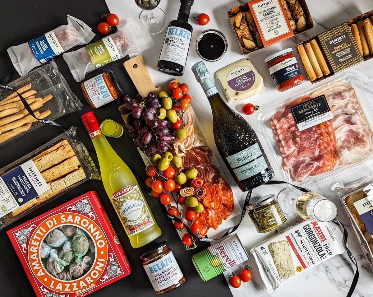Antipasti Sharing Hampers | Luxury Italian Charcuterie & Cheese Gifts ...