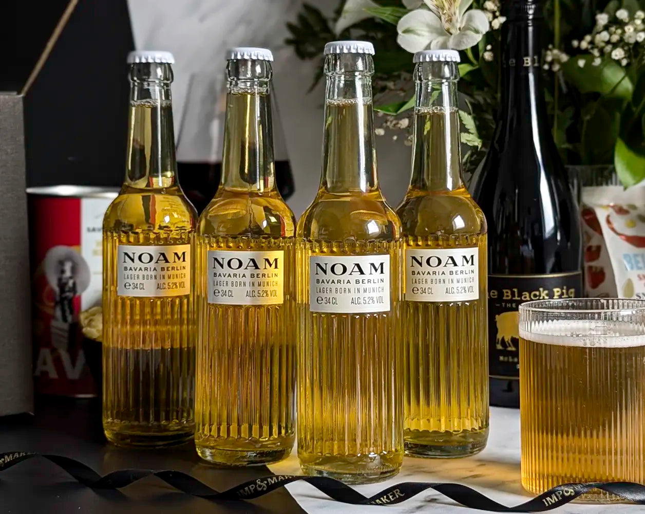 Noam Beer 34cl 5.2% ABV – IMP & MAKER