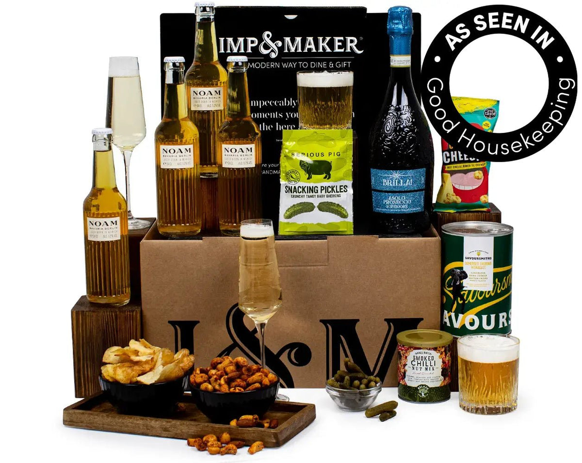 Prosecco & Beer Pub In A Box at Home Gift Hamper – IMP & MAKER