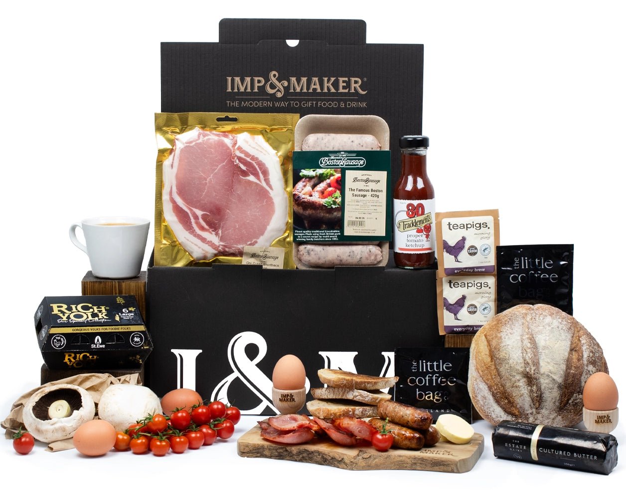 Breakfast Hampers | Gourmet Food & Champagne Hampers | IMP & MAKER