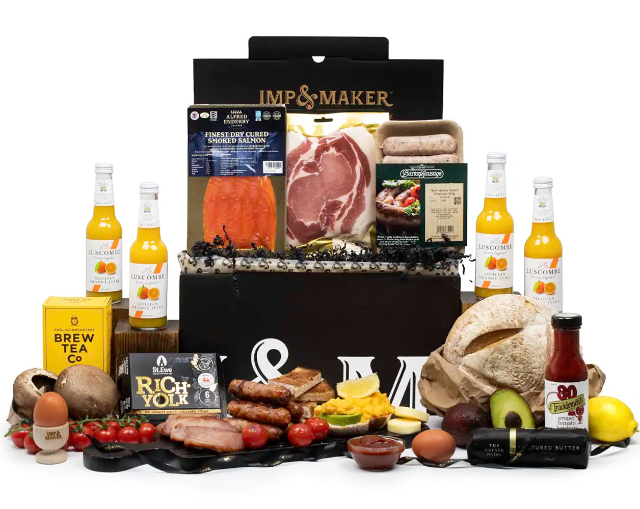 Breakfast Hampers | Gourmet Food & Champagne Hampers | IMP & MAKER