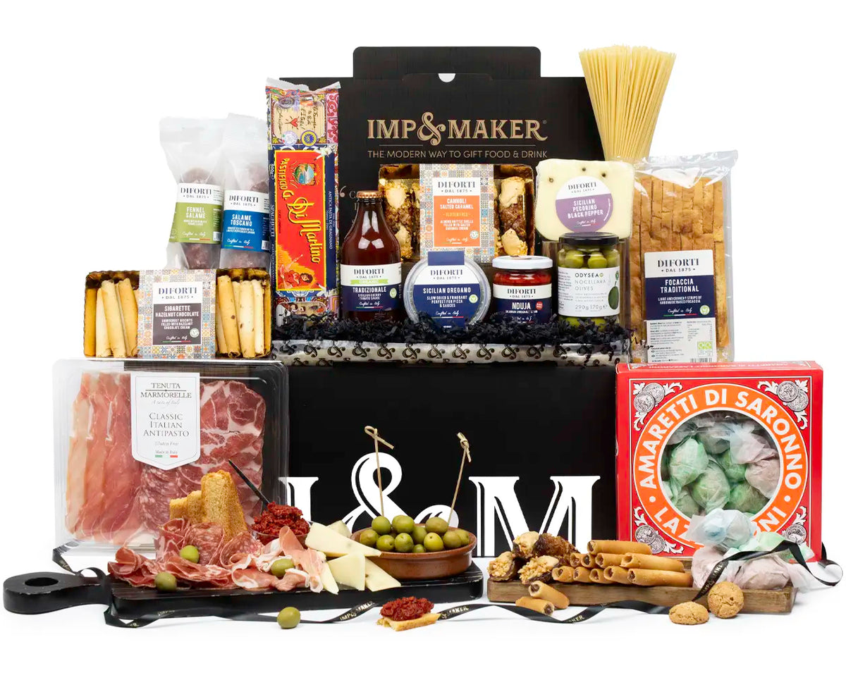 Ultimate Italian Food Lovers Hamper – IMP & MAKER